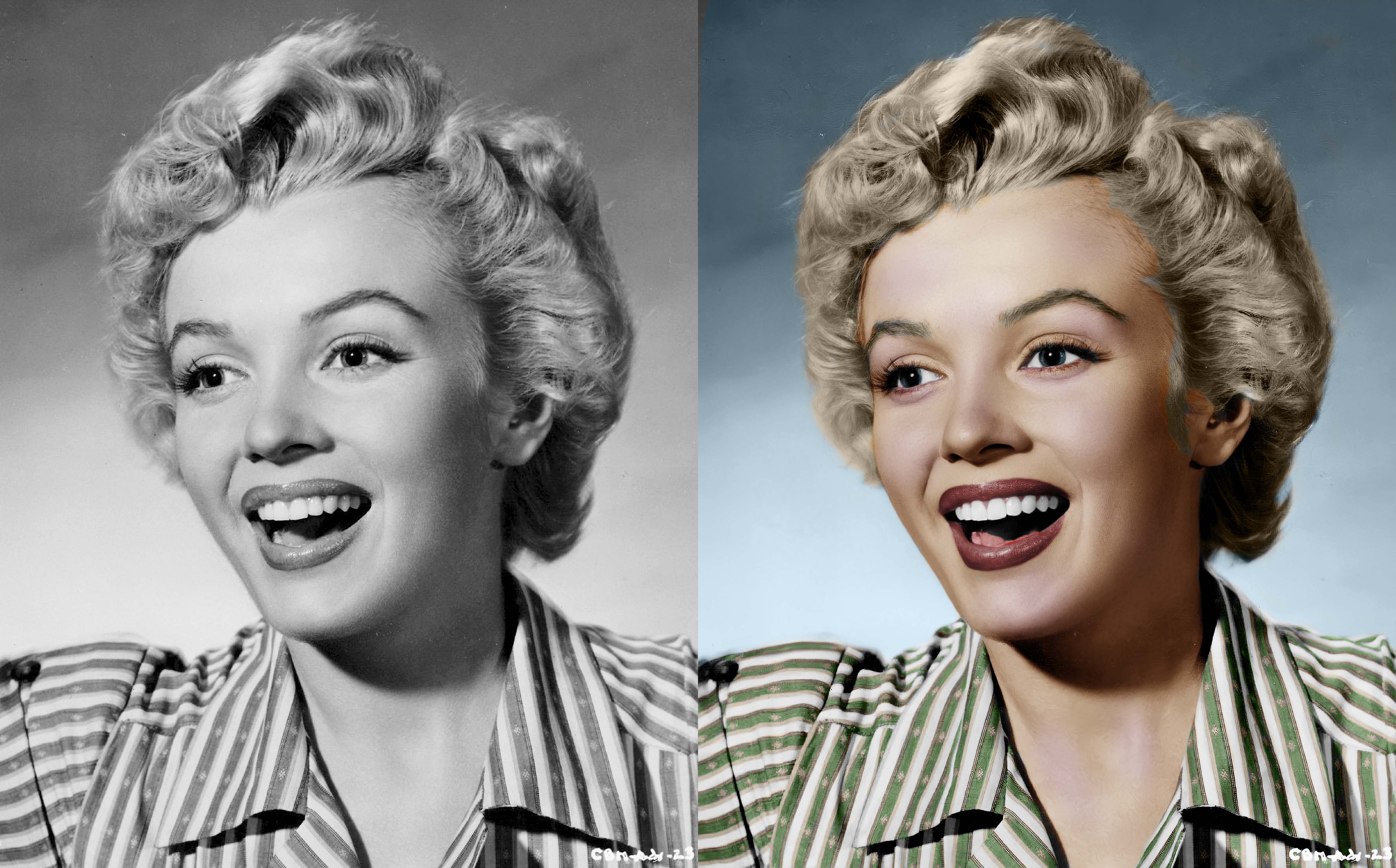 Marilyn Monroe -- Clash By Night (1952) : r/Colorization
